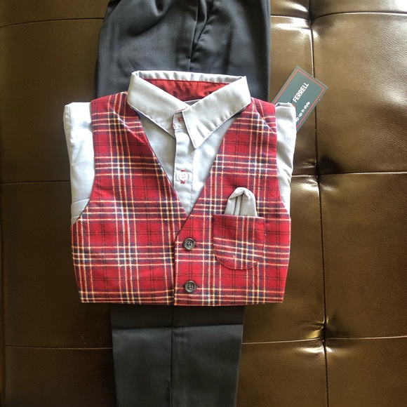 Hudson Ferrell | Matching Sets | Hudson Ferrell Vest Set Boys Size 5 ...